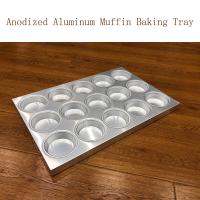 China 5 Inch Hamburger Roll Tray 127mm Round Deep Aluminum Alloy Baking Pan NSF for sale