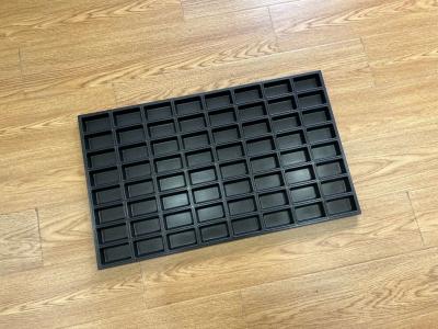 China 64 Cavities Nonstick Collagen Jelly Bar Tray RK Bakeware Aluminium Custom Size for sale