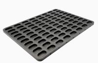 China 64 Cavities Nonstick Collagen Jelly Bar Tray RK Bakeware Aluminium Custom Size for sale