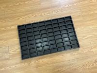 China 64 Cavities Nonstick Jelly Bar Tray 175g Aluminium Bakeware Custom Size for sale