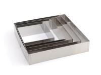 China 304 Stainless Steel Adjustable Cake Mold 15x5cm Baking Ring Mousse Pan FDA for sale