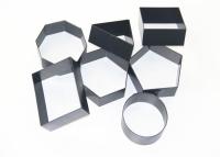China NSF Stainless Steel Mousse Cake Ring Set 3 Piece Heart Square Round Baking Mold 6cm Depth for sale