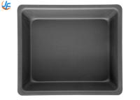 China 16 Gauge Aluminum Rectangle Detroit Style Pizza Pan 24.5x18.5cm Non-Stick Cake Baking Pan for sale
