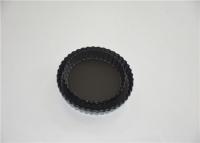 China NSF Certified Hard Anodized Aluminum Round Fluted Tart Pan 1.0mm 160mm for sale