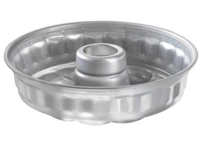 China NSF Aluminized Steel Fluted Bundt Cake Pan 7 7/16 Inch Diameter 56 oz Capacity for sale