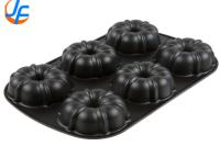 China Commercial 6 Mini Round Cake Pan Nonstick Aluminum 10 Gauge 8 oz Each Bundt Pan for sale
