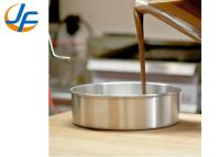 China Aluminum Cake Pan with Removable Bottom 4 to 8 Inch Hard Anodized Nonstick Round Deep Dish Baking Pie Mould for sale