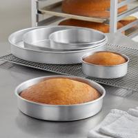 China Deep Round Cake Pan Removable Bottom 6 Inch 8 Inch 10 Inch 12 Inch 14 Inch Aluminum Mold for sale