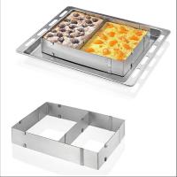 China Low Cost Stainless Steel Baking Cake Mold Sets for Baking for sale