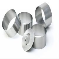 China 304 Stainless Steel Mousse Cake Ring Mold Custom Size Anti-Corrosion Baking Tool for sale