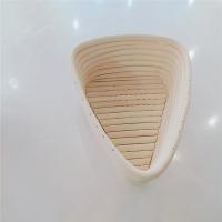 China Triangle Rattan Banneton Bread Proofing Basket 100% Natural Eco-Friendly Custom Size for sale