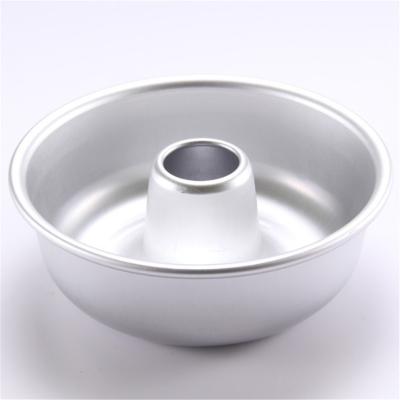 China Custom Deep Drawing Stainless Steel Circular Mold for Hollow Bread Baking 100PCS MOQ for sale