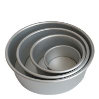 China Aluminium Chiffon Cake Tin Ring Cake Pan 8 Inch 203mm Nonstick Baking Mold for sale