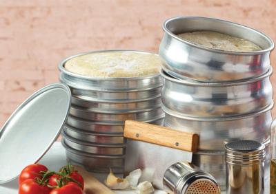 China RK Bakeware Aluminum Dough Pan Stackable Proofing and Retarding Pan for Foodservice for sale