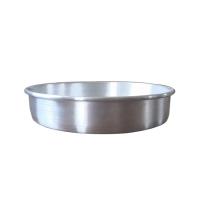 China 6*2 inch aluminum round non removable bottom cake pan for sale