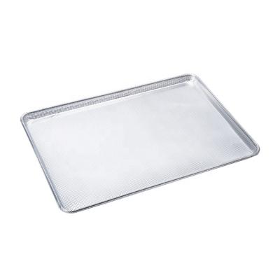China Full Perforated Aluminum Baking Bread Tray 26x18x1 Inch Commercial Sheet Pan 1.2mm for sale