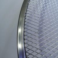 China 9 Inch Perforated Mesh Pizza Pan Baking Tray Commercial Grade Carbon Steel for sale
