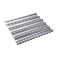 China 5 Slot Aluminum French Bread Baking Pan Nonstick Baguette Tray 40cm for Bakery Restaurant for sale