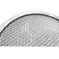 China Commercial 17 Inch Round Mesh Pizza Tray Perforated Aluminum Baking Pan for sale