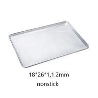 China 26x18 Inch 1.2mm Aluminum Perforated Nonstick Baking Tray Wire Mesh Pan for sale