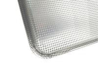 China 26x18 Inch 1.2mm Aluminum Perforated Nonstick Baking Tray Wire Mesh Pan for sale