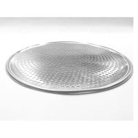 China 18 Inch Perforated Round Aluminum Pizza Pan Punched Baking Tray for Restaurant for sale