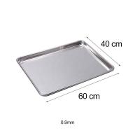 China 40x60cm Aluminum Baking Tray 1mm Thick Wire-In-The-Rim Sheet Pan for Commercial Bakery for sale