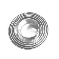 China 6 Inch Aluminium Bundt Cake Pan with Removable Bottom 0.8mm Thick Baking Mold for sale