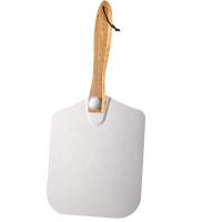 China 12 Inch Aluminum Pizza Shovel with Folding Handle and 10cm Pizza Wheel Cutter Set for sale