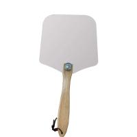 China 12x14x25 Inch Foldable Aluminum Pizza Peel with Oak Handle for Commercial Use for sale