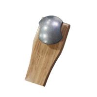 China 12x14x25 Inch Foldable Aluminum Pizza Peel with Oak Handle for Commercial Use for sale