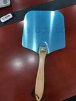 China 12x14x25 Inch Foldable Aluminum Pizza Peel with Oak Handle for Commercial Use for sale