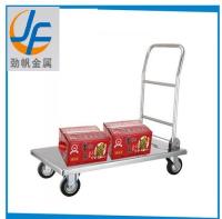 China NSF Stainless Steel Foldable Bakery Rack Trolley Cart 150kg Capacity 4inch Casters for sale