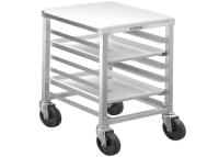 China Stainless Steel 15 Tier Baking Tray Trolley 450 lb Capacity NSF Commercial Oven Rack for sale
