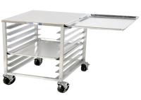 China Stainless Steel 15 Tier Baking Tray Trolley 450 lb Capacity NSF Commercial Oven Rack for sale