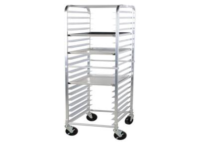 China Stainless Steel Baking Tray Trolley 15 Trays Bread Oven Rack 800x600x900mm Customizable for sale