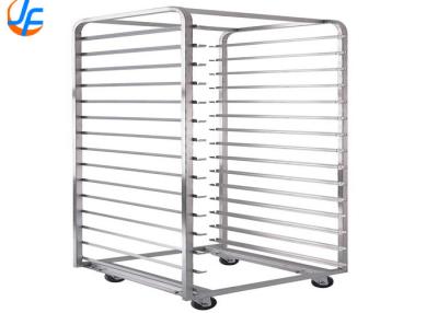 China Stainless Steel Baking Tray Trolley 600 400 Revent Oven Rack Custom NSF for sale