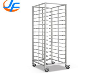 China Stainless Steel Baking Trolley 16 Layers 1750mm Height NSF Custom Oven Rack for Bread Bakery for sale