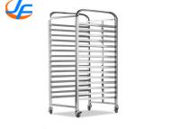 China Stainless Steel Baking Trolley 16 Layers 1750mm Height NSF Custom Oven Rack for Bread Bakery for sale