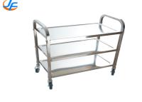 China Stainless Steel Baking Tray Trolley 500x300x500mm NSF Custom for Revent Oven for sale