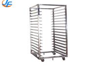 China Stainless Steel Baking Trolley 1750x770x670mm 11 Layer Revent Oven Rack for Bread Cake Pans for sale