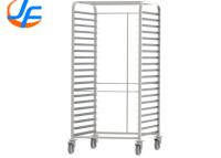 China Stainless Steel Baking Rack Bakery Trolley 600x800mm 20 Levels NSF for sale