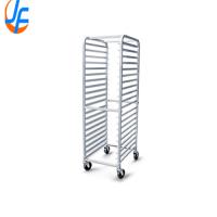 China Stainless Steel Gastronorm Food Tray Rack Trolley GN1/1 10-20 Guides 600x400mm for sale