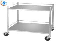China Stainless Steel Baking Tray Trolley 75x50x90cm NSF Foodservice Mobile Distribution Cart for sale