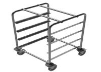 China RK Bakeware China-15 Pan End Load Undercounter Prep Top Sheet / Bun Pan Rack - Assembled for sale