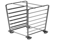 China RK Bakeware China-15 Pan End Load Undercounter Prep Top Sheet / Bun Pan Rack - Assembled for sale