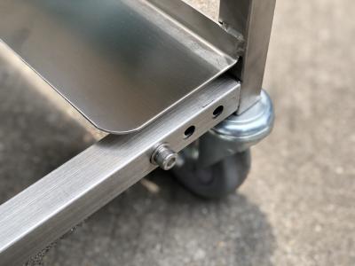 China Stainless Steel Z Frame Nesting Rack Trolley 32 Layers for Bakery Production for sale