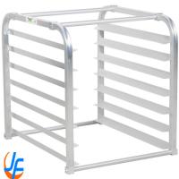 China Stainless Steel Z Frame Nesting Rack Trolley 32 Layers for Bakery Production for sale