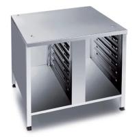 China NSF Stainless Steel Mobile Open Front Base Cabinet 35 3/8 x 30 3/4 for Combi Ovens 20 Pan Capacity for sale