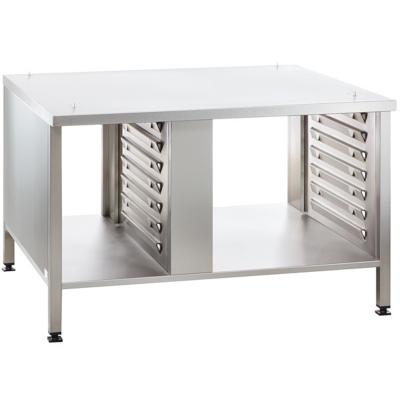 China Open Front Back Combi Oven Stand 44 1/8 x 38 7/8 x 27 1/4 Stainless Steel for sale
